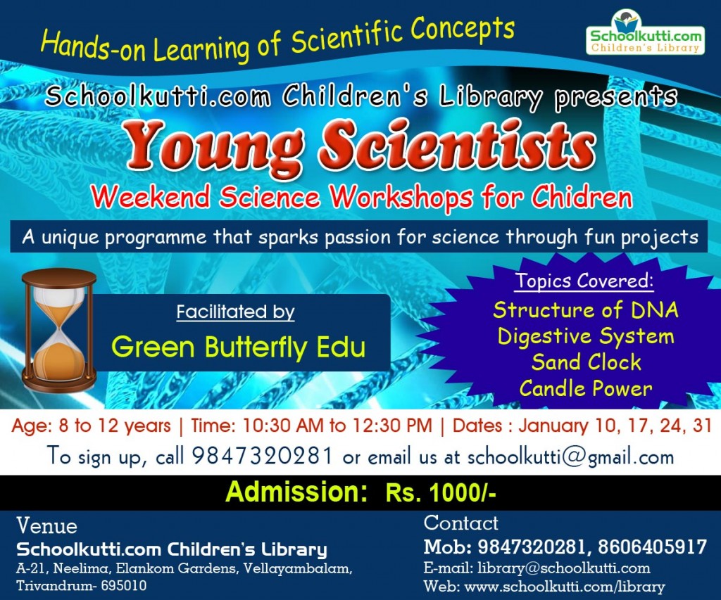 Young Scientists – Weekend Science Workshops at Schoolkutti.com ...